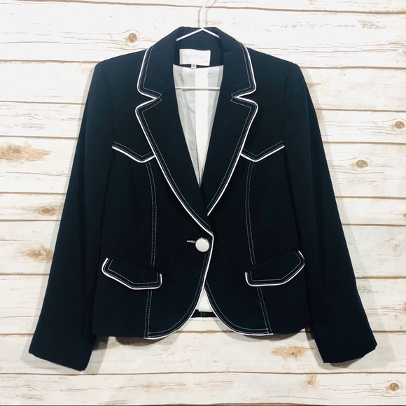 Mariely paris | Jackets & Coats | Mariely Paris Womans Black White ...
